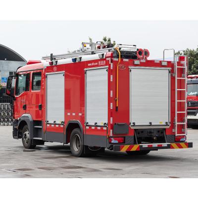 China MAN 3T Pequeña espuma de aguaCisterna camión de extinción de incendios Vehículo especializado China Manufacturer en venta