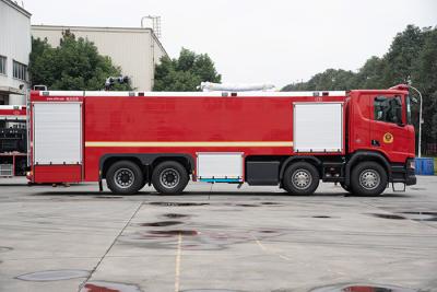 China Schwerlastfahrzeug 25000L Wasser- und Schaumfeuerwehrfahrzeug Spezialfahrzeug China Factory zu verkaufen