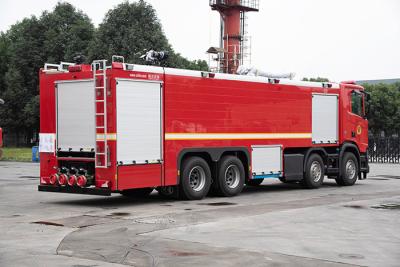 China Schwerlastfahrzeug 25000L Wasser- und Schaumfeuerwehrfahrzeug Spezialfahrzeug China Factory zu verkaufen