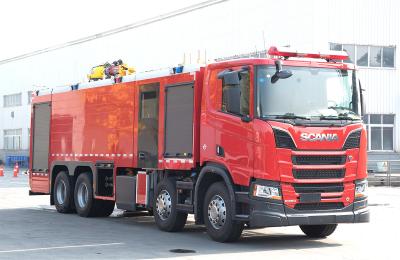 China Scania 18T Wasser Schaum Feuerwehrfahrzeug Spezialfahrzeug China Fabrik zu verkaufen
