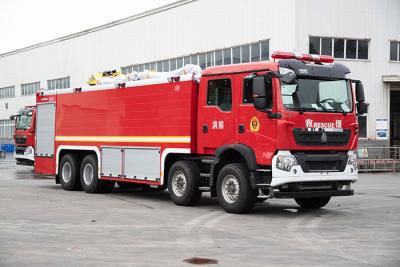 Cina Sinotruk HOWO 21T Serbatoio di schiuma d'acqua Camionetto antincendio Buon prezzo Cina Produttore in vendita