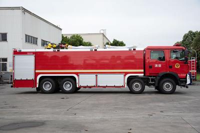 Cina Sinotruk HOWO 21T Serbatoio di schiuma d'acqua Camionetto antincendio Buon prezzo Cina Produttore in vendita