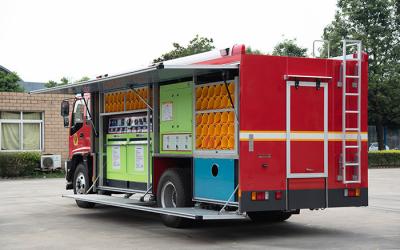 China ISUZU Air Supply Special Vehicle met de Cabine en de Generator van Doube Te koop