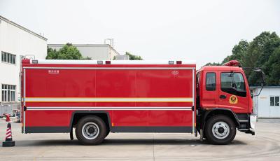 China ISUZU Air Supply Special Vehicle met de Cabine en de Generator van Doube Te koop