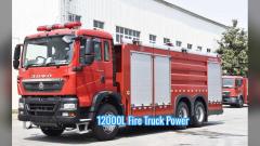 CXFIRE Sinotruk Fire Truck 12000L Water Tanker