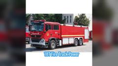 CXFIRE 18T Fire Truck Powerful Water Foam Fire Engine
