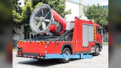 SITRAK Smoke Exhaust Fire Truck 200000m3h
