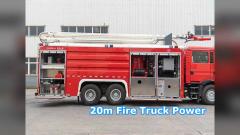 Sinotruk HOWO Fire Truck 20m Water Tower