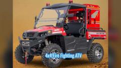 4x4 Fire Fighting ATV Motorcycle 700cc 100L Tank