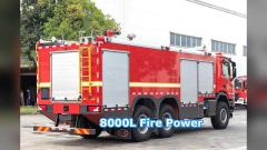 8000L Fire Truck for Tough Jobs