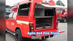 4x4 ISUZU Fire Truck Rapid Response Vehicle