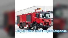 Scania 4x4 Airport Fire Truck Rapid Response