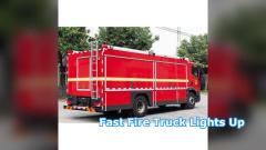 Fast Fire Truck 95kmh Lighting System