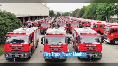 Fire Truck Monitor Electric Control Firefighting Power