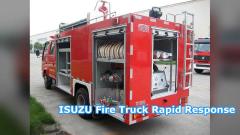 ISUZU Fire Truck Fast Response Small Fire Engine