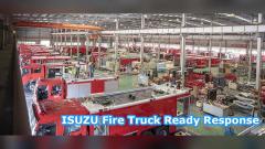 ISUZU Fire Truck 800 Gallons Double Row Cabin