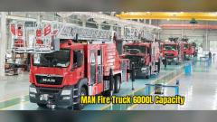 MAN 6T Water Tank Fire Truck China Factory Price
