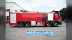 18000L Mercedes Fire Truck 580HP Power