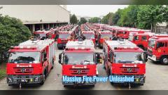 1000L Foam Trailer Fire Monitor High Flow