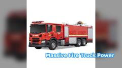 16 Ton Fire Truck 12000L Water Pump 6000L Min