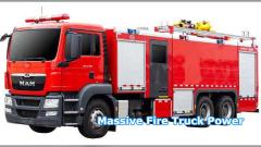 Heavy Duty Fire Truck 12000L Water Foam