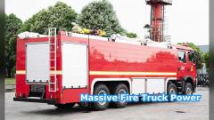 Heavy Duty Fire Truck 18300L Water Tank