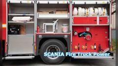 SCANIA Fire Truck 4T Water Foam Pump 60L S