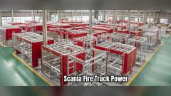 Scania Fire Truck 4000L Rescue Lighting
