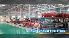 Mercedes Benz Smoke Exhaust Fire Truck 2000L Water