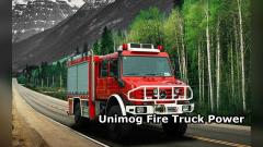 Unimog Forest Fire Truck Double Cabin 4x4