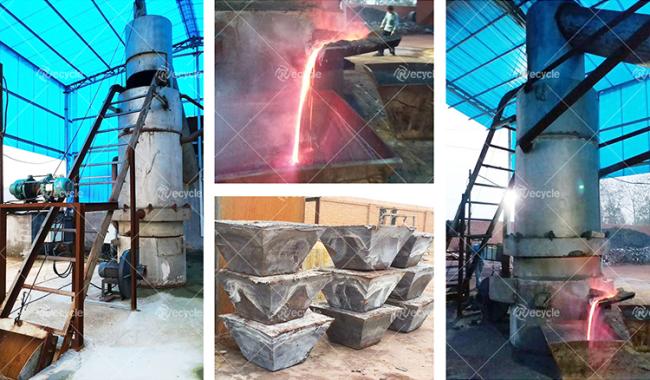 20 Ton Cupola Furnace For Lead Melting