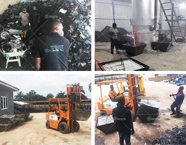 20 Ton Cupola Furnace For Lead Melting