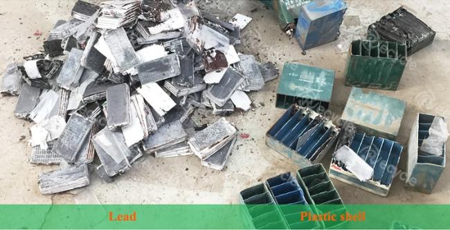 Scrap Battery Lead Plate Melting for Lead Ingots