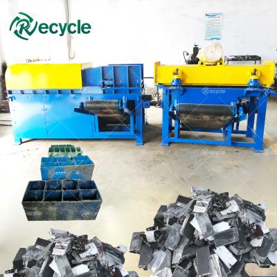 China Energy Mining Used Car Lead-acid Battery Recycling Machine Waste Battery Recovery Plant for sale