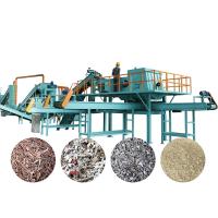 China 25-100units/H E Waste Dismantling Platform with Plastic Metal Foam Separating Function for sale