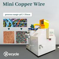 China Scrap Copper Cable Separator Recycling Machine Customized Small Cable Wire Granulator for sale