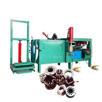 China Green Motor Stator Pulling Machine for Scrap Copper Wire Cable Recycling Easy Operation for sale