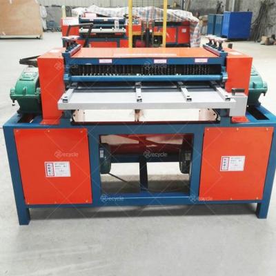 China Scrap Radiator Copper Pipe Separator/Radiator Aluminum Fins Cutting Machine/Automatic Waste AC Radiator Separating Mac for sale