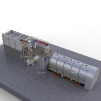 China Batch Model 20-30T Continuous Pyrolysis Plant Raw Material Waste Tyre Rubber Plastic for sale