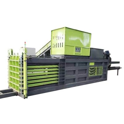China Plastics Hydraulic Baling Press Machine Automatic Horizontal Baler Machine For Waste Paper for sale