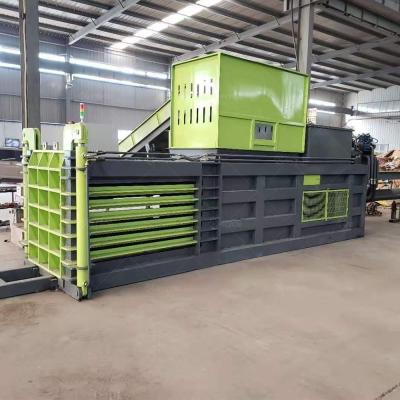 China Plastics Hydraulic Baling Press Machine Automatic Horizontal Baler Machine For Waste Paper for sale