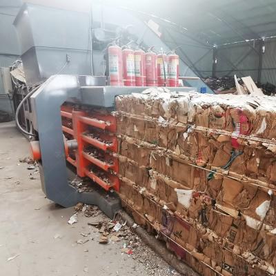 China Required 9000 KG Scrap Metal Baler Aluminum Compressor Baler for Horizontal Baling for sale