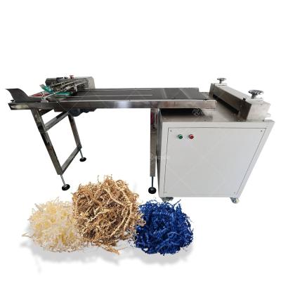 China Automatic Crinkle Paper Making Machine Fully Automatic Paper In Rolls Feeding Gift Boxes Used Paper Shredder for sale