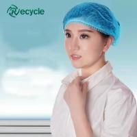 China Automatically Change Size Plastic Medical Nonwoven Cap Making Machine for sale