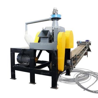 China ACSR Wire Equipment Cable Recycling Machine Aluminum Steel Cable Separator Machine for sale