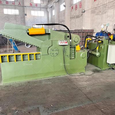 China Hydraulic Alligator Shearing Machine For Scrap Metal Alligator Shear Power Rebar Cutter for sale