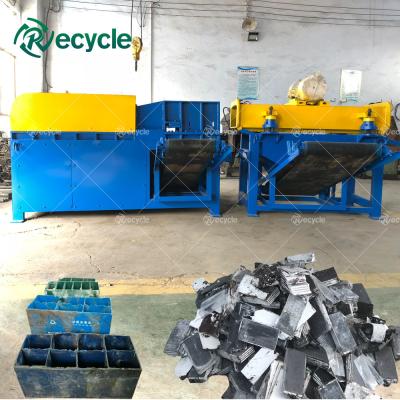 China Car Battery Breaking And Recycling Machines Used Car Lead Acid Battery Recycling Machine Lead Acid Battery Recycling Equipment for sale