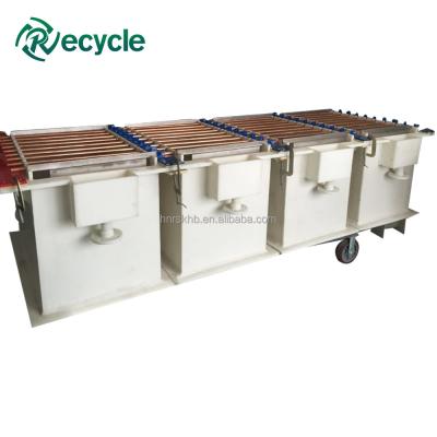 China Customised Copper Cathode Refining Machine/Electrolysis Equipment with High Benefits for sale