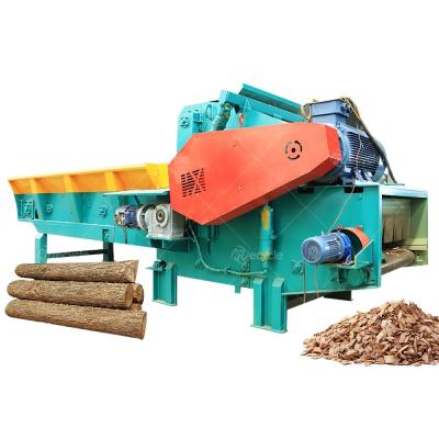 China Forestry Machine Industrial Electric Tree Machine Drum Wood Chipper with 1-2T/H Capacity for sale