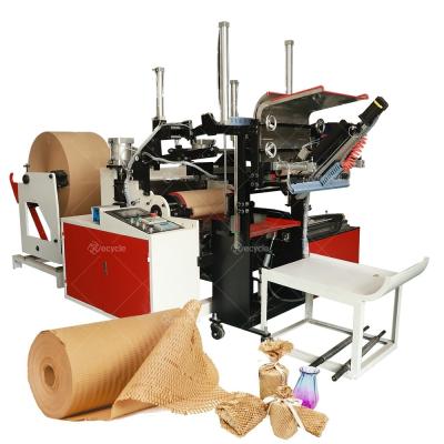 China Honeycomb Paper Produce Rewinding Machine Honeycomb Paper Making Machine for sale